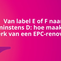 Hoe EPC label E of F verbeteren? – Jansen Real Estate